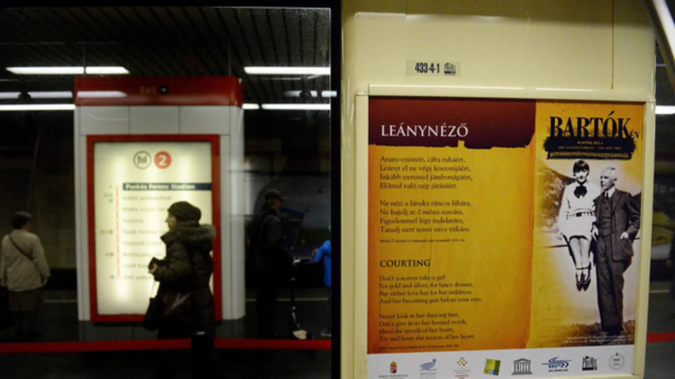 Galéria nyílt a budapesti metróban