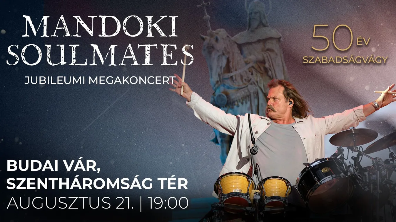 Élőben közvetítik a Mandoki Soulmates mai koncertjét