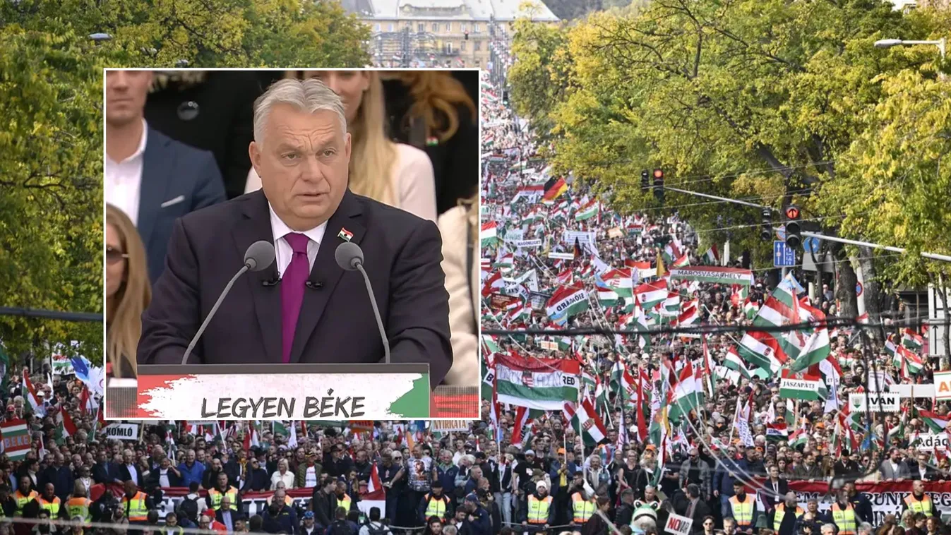 Orbán Viktor beszéde - Békemenet 2025. október 23.