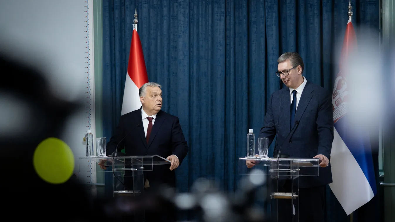 Orbán Viktor: Felgyorsítjuk a magyar-szerb olajvezeték megépítését