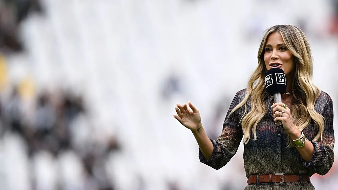 A stadion közepén fotózták a szexi Diletta Leottát