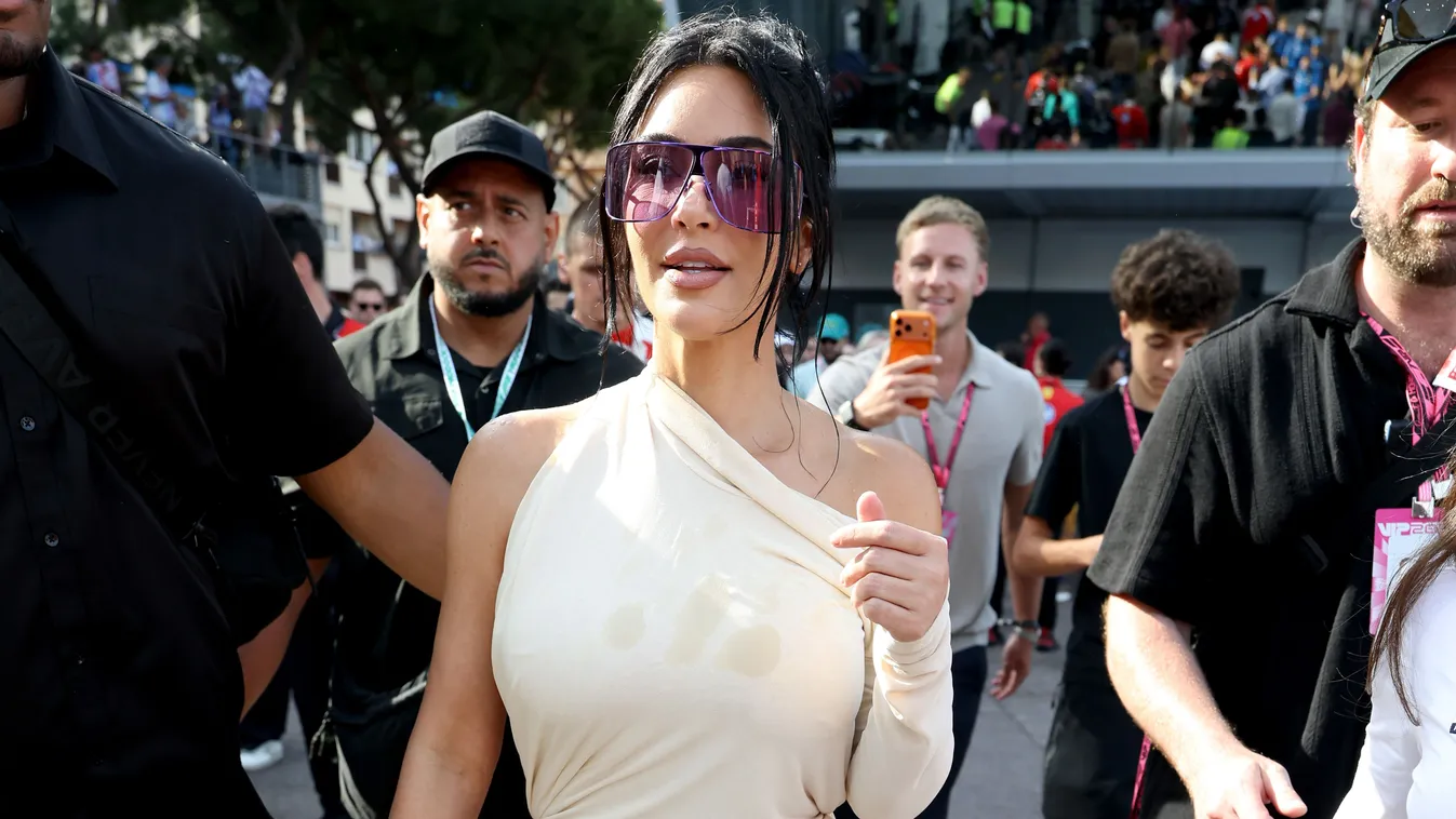 Kim Kardashian hiába menekült Lewis Hamilton elől - Videó